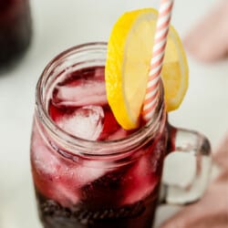 Sparkling Grape Lemonade Recipe - Simply Stacie