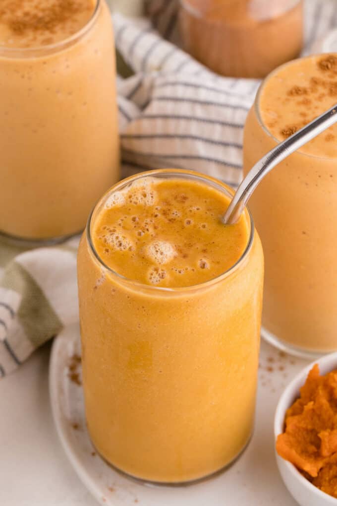 Best Easy Pumpkin Pie Smoothie Recipe - Simply Stacie