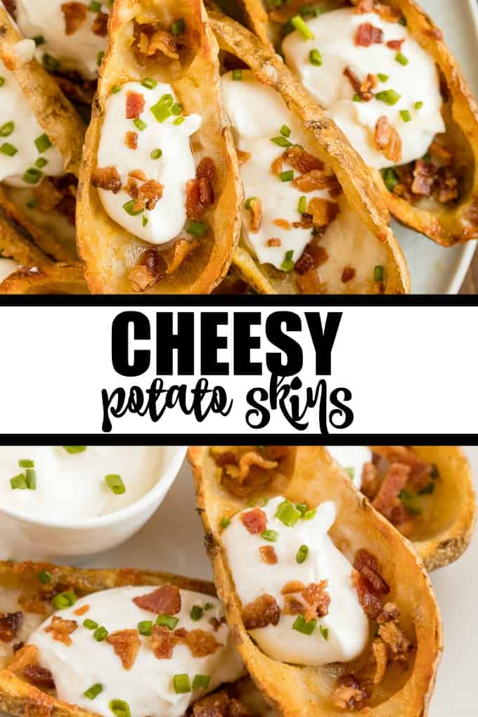 Cheesy Potato Skins - Simply Stacie