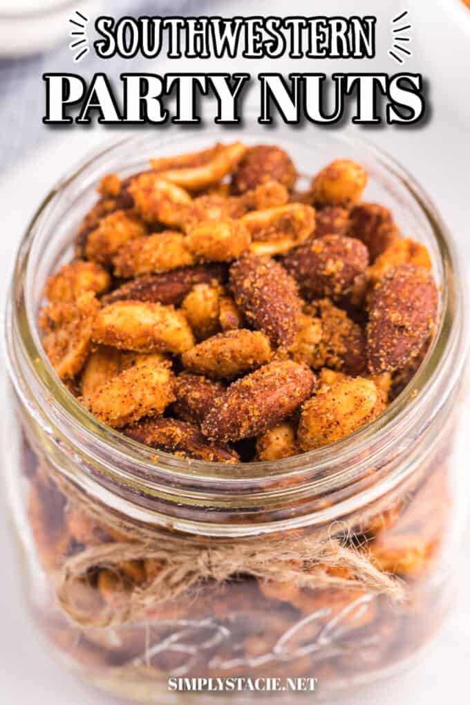 Southwestern Party Nuts Recipe - Simply Stacie