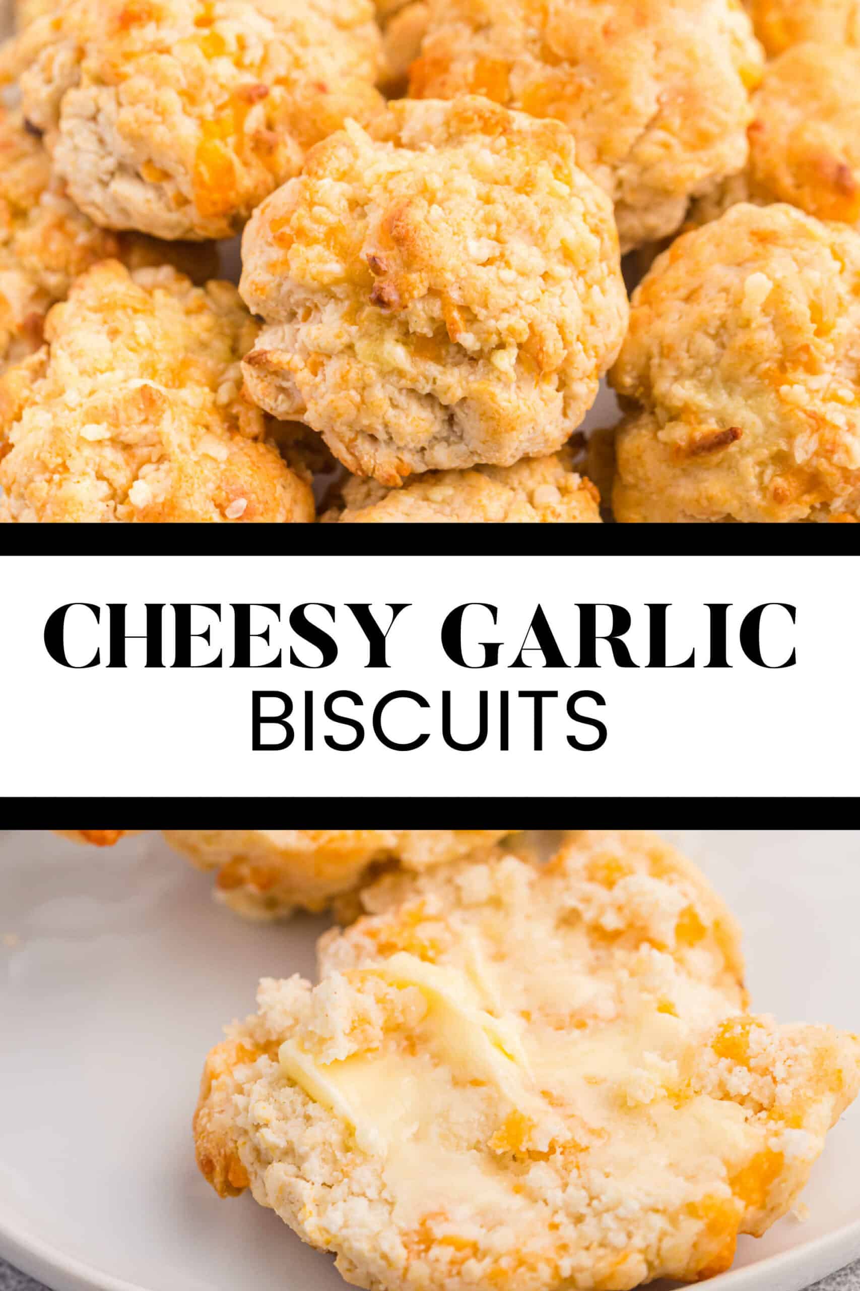Easy Cheesy Garlic Biscuits - Simply Stacie