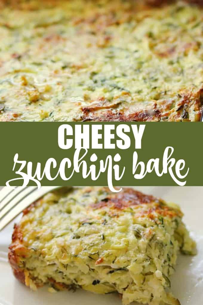 Cheesy Zucchini Bake Simply Stacie