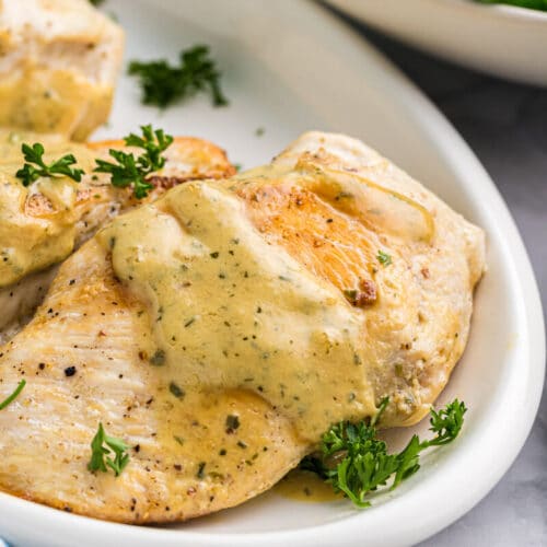 Easy Mustard Chicken Recipe {One-Pan} - Simply Stacie