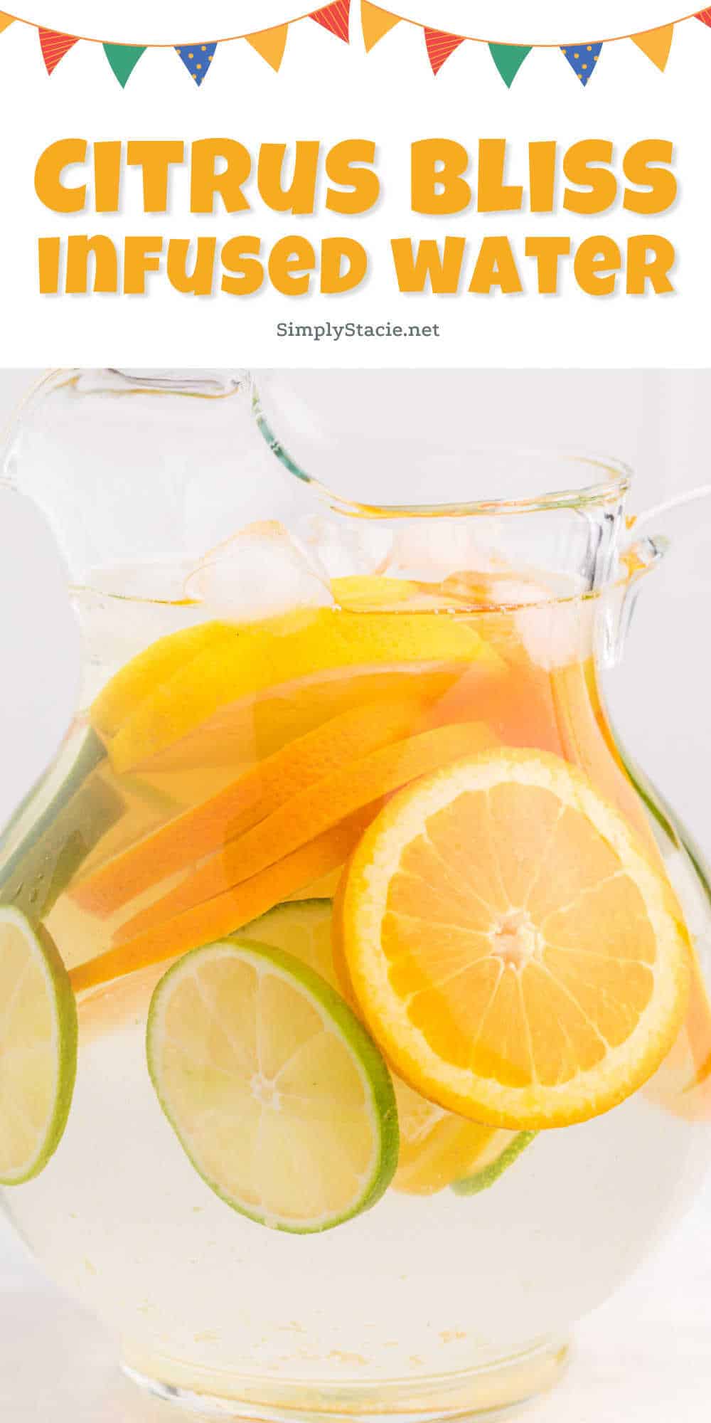 Citrus Bliss Infused Water - Simply Stacie