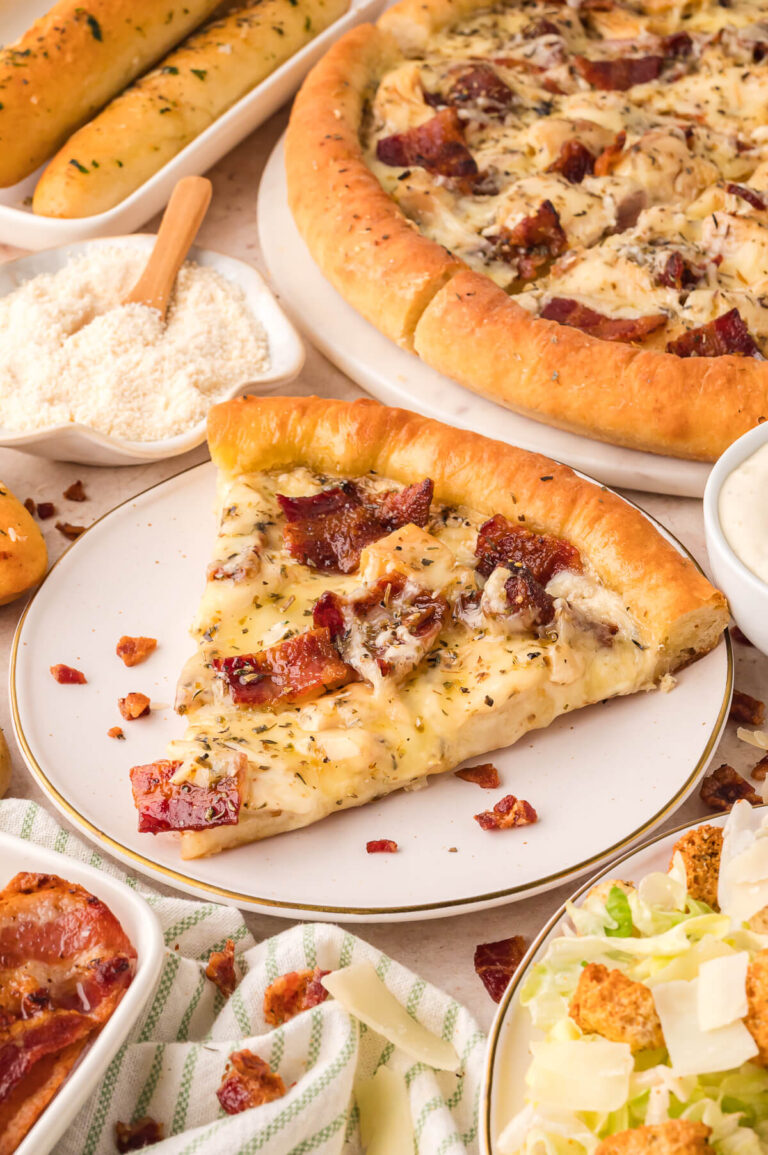 Chicken Caesar Pizza - Simply Stacie