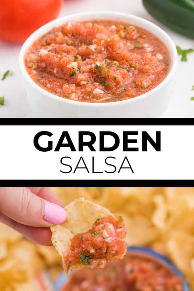 Garden Salsa - Simply Stacie