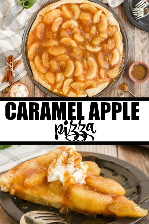 Caramel Apple Pizza - Simply Stacie