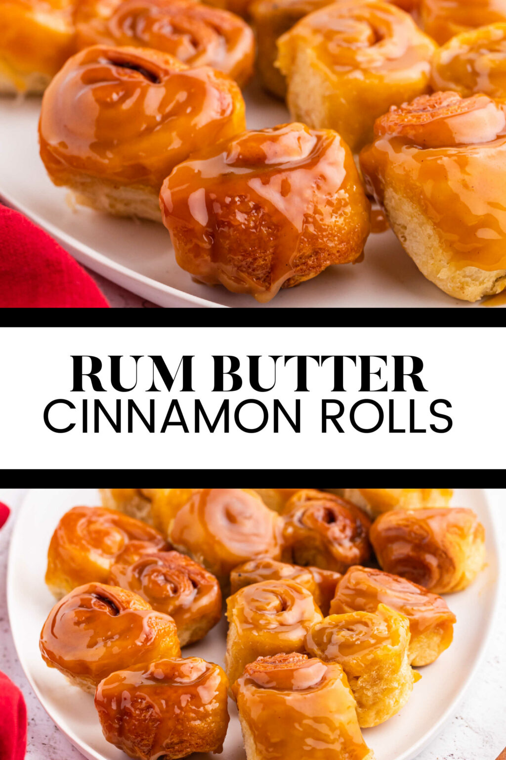 Mini Rum Butter Cinnamon Rolls - Simply Stacie