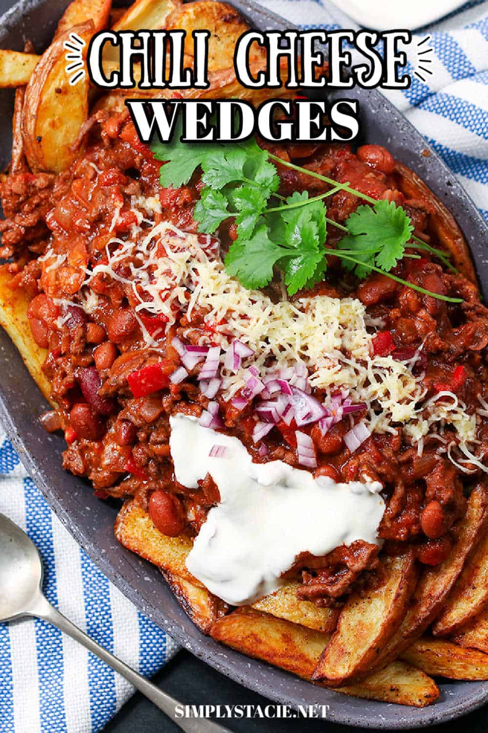 30 Minute Chili Cheese Wedges - Simply Stacie
