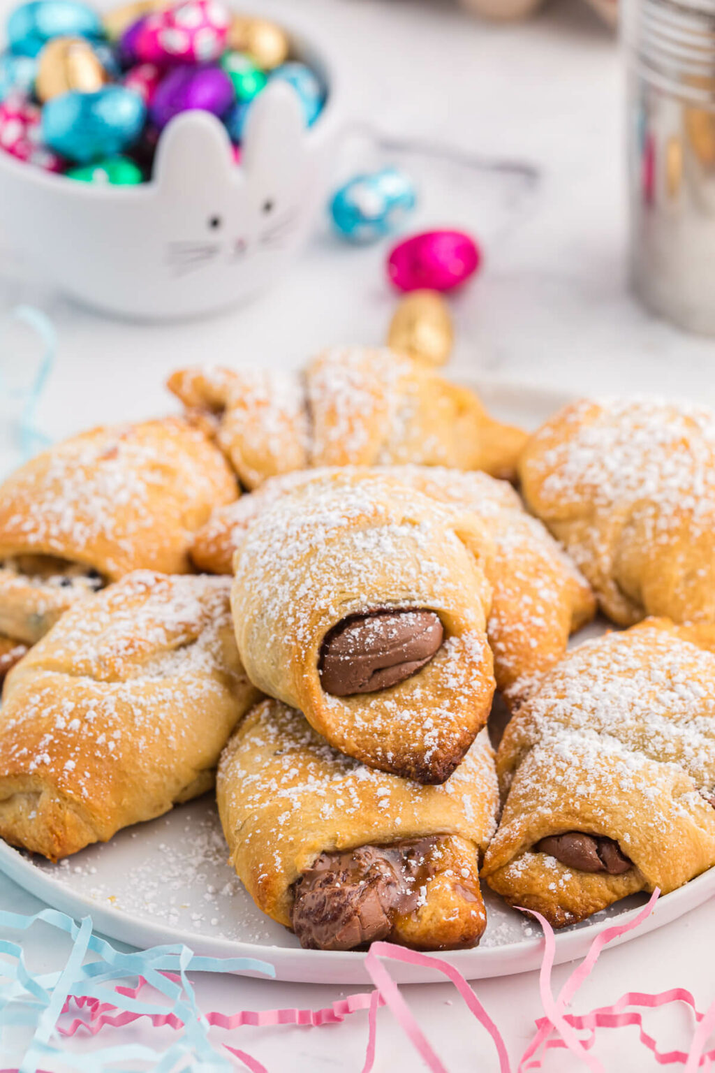 Easter Egg Stuffed Crescent Rolls - Simply Stacie