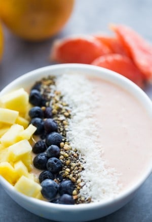 Grapefruit Smoothie Bowl - Simply Stacie