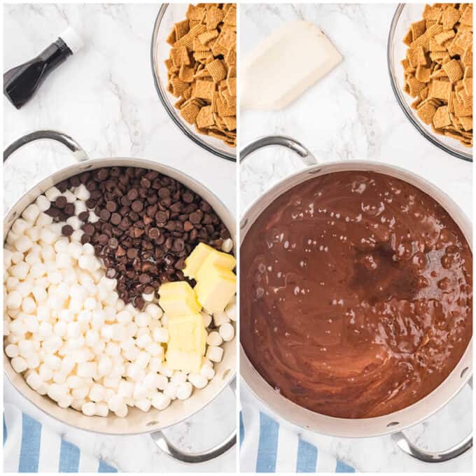 How to Make Indoor S'mores {No-Bake Bars} - Simply Stacie