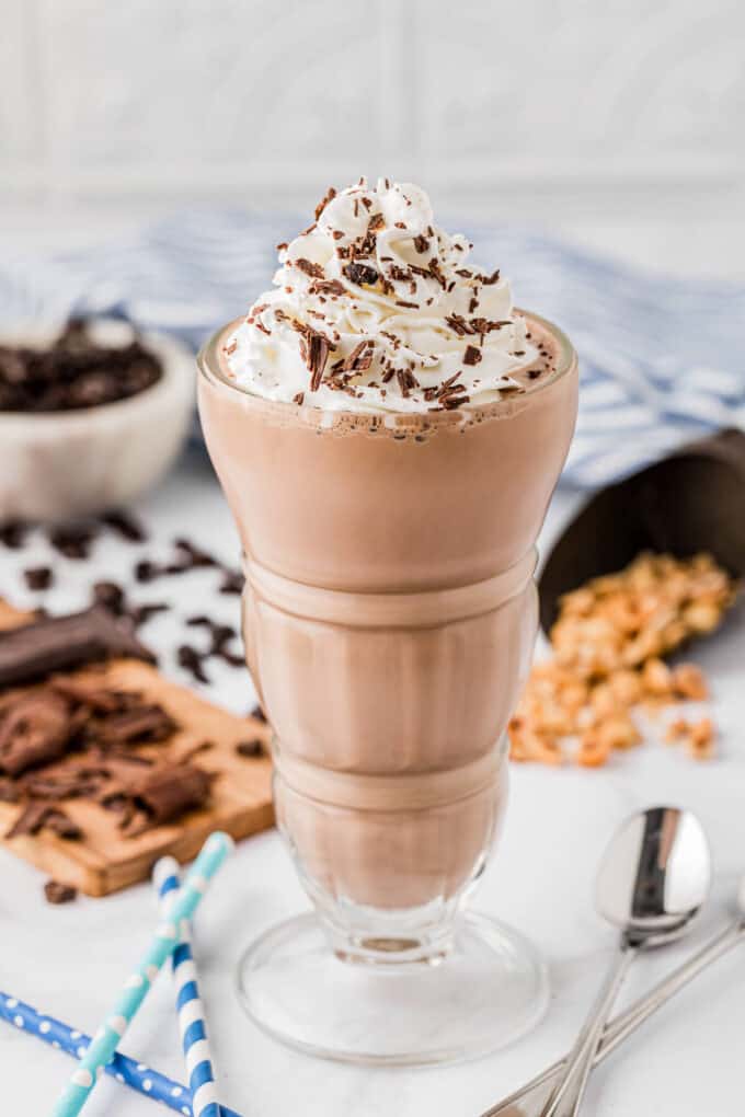 Nutella Coffee Milkshake - Simply Stacie