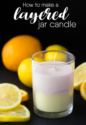 How to Make a Layered Jar Candle - Simply Stacie