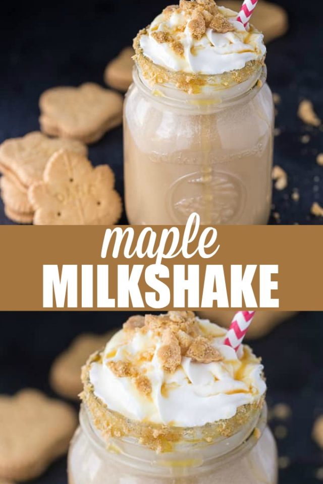 Maple Coffee Milkshake - Simply Stacie