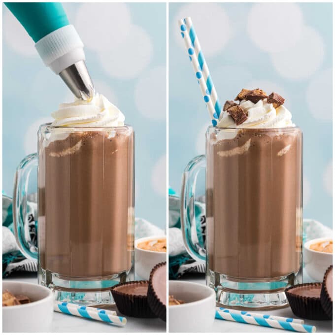 Reese's Coffee Milkshake - Simply Stacie