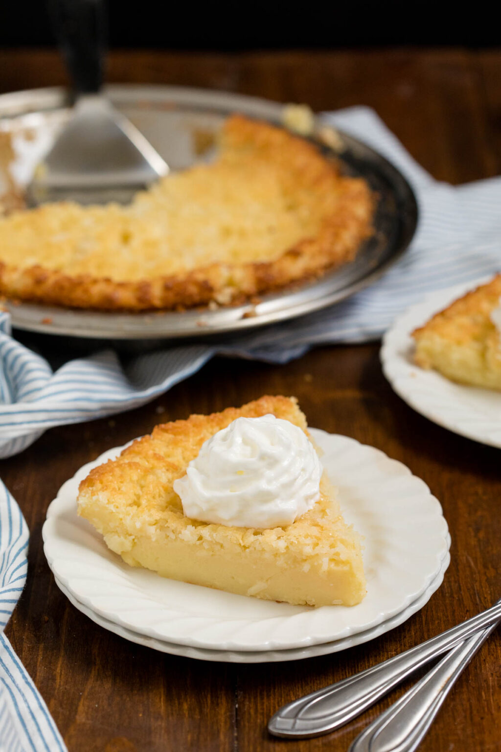 Impossible Pie Recipe {The Best Old-Fashioned Pie!} - Simply Stacie