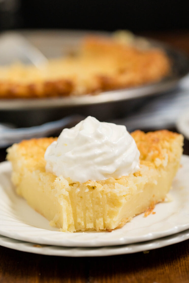 Impossible Pie Recipe {The Best Old-Fashioned Pie!} - Simply Stacie