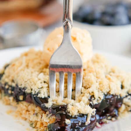 Blueberry Crackle Cake - Simply Stacie
