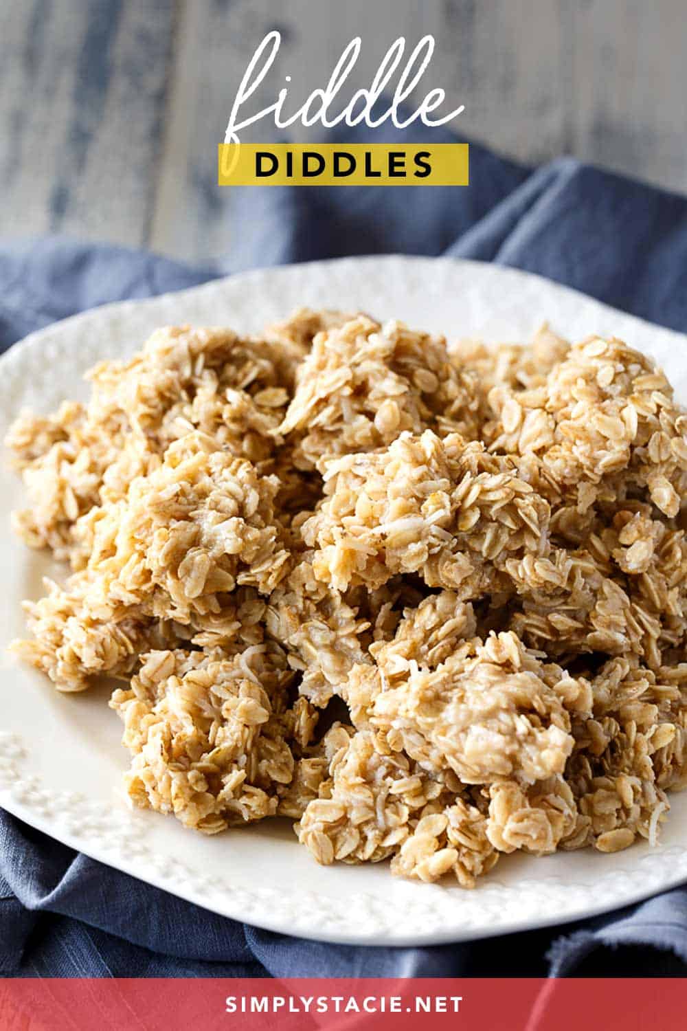 Fiddle Diddles {Easy No-Bake Cookies} - Simply Stacie