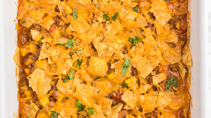 Beef Nacho Bake - Simply Stacie
