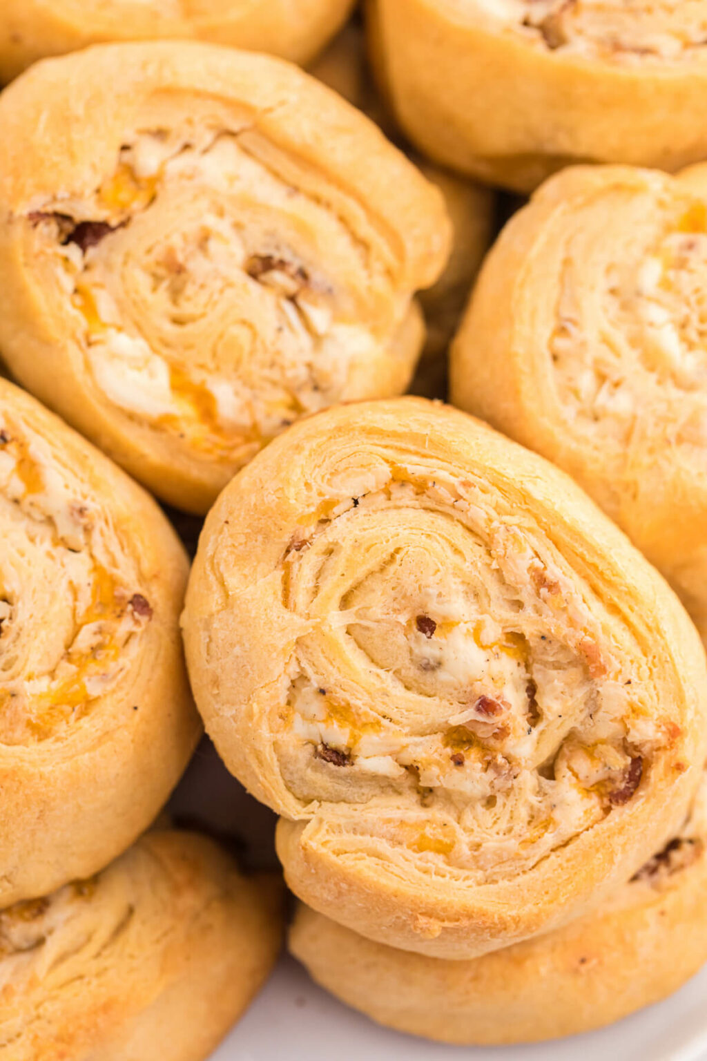 Cheesy Bacon Pinwheels - Simply Stacie