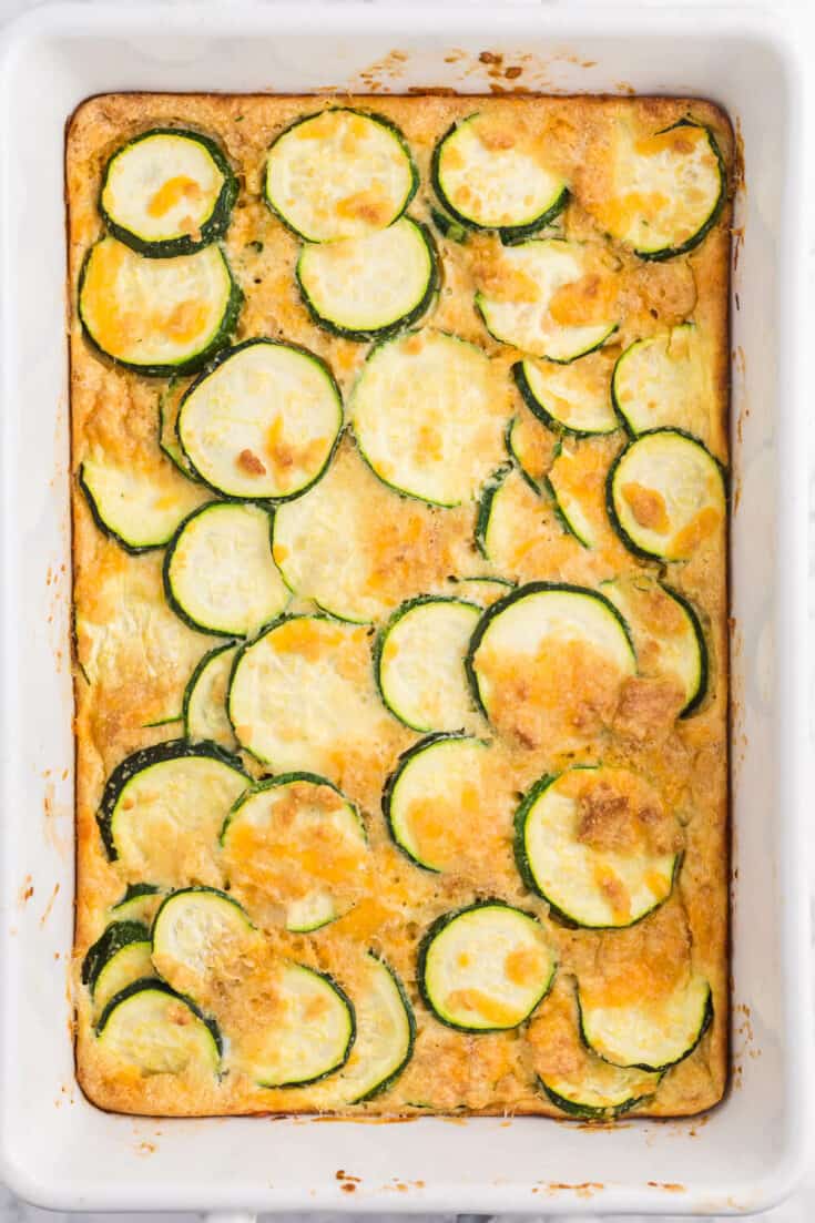 Easy Baked Zucchini Casserole Recipe Simply Stacie