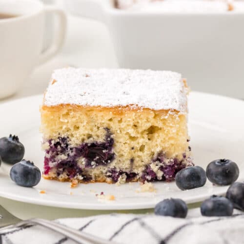 Easy Blueberry Tea Cake Recipe - Simply Stacie
