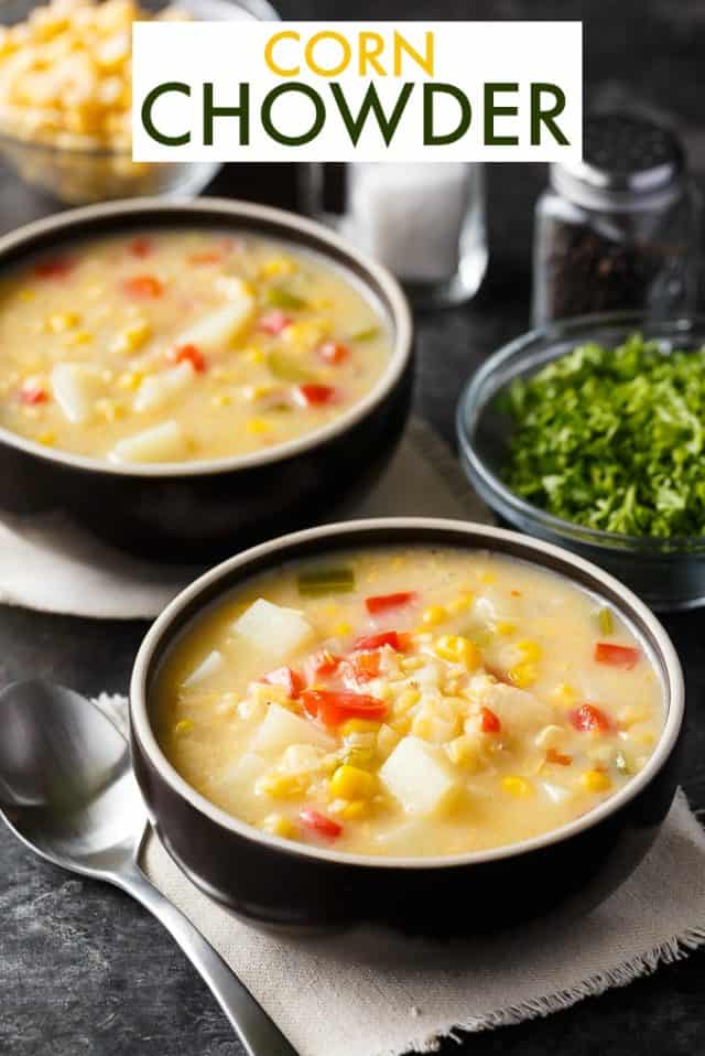 Best Homemade Corn Chowder Recipe - Simply Stacie