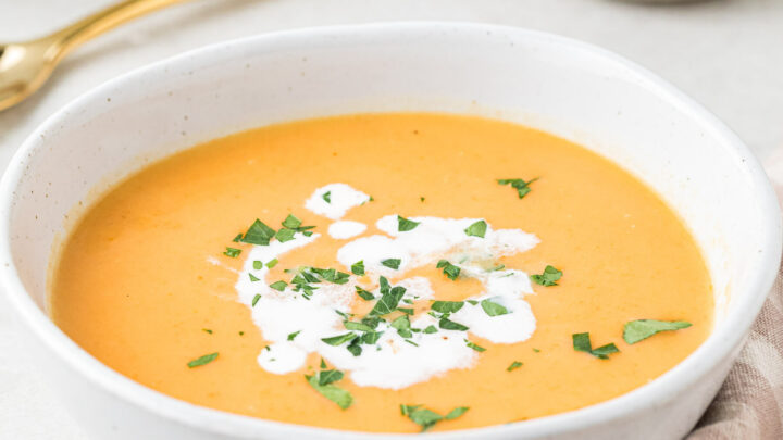 Cream of Carrot Soup - Simply Stacie