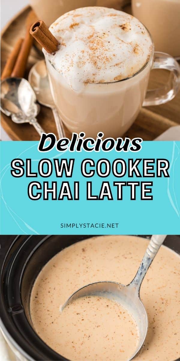 Slow Cooker Chai Latte - Simply Stacie