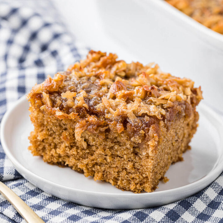 Old-Fashioned Oatmeal Cake {Grandma's Recipe} - Simply Stacie