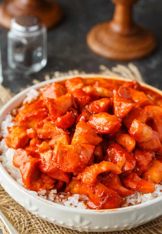 Sweet and Tangy Russian Chicken - Simply Stacie