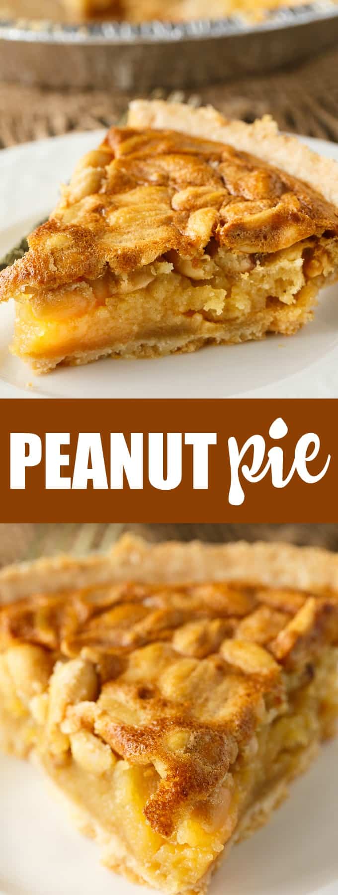 Peanut Pie Recipe {Classic Southern Dessert} - Simply Stacie