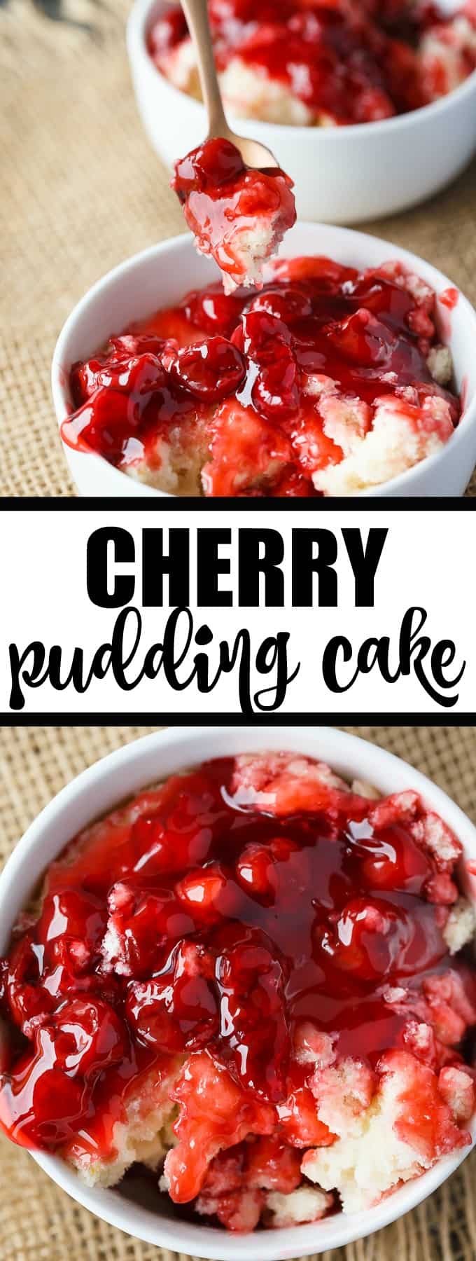 Cherry Pudding Cake - Simply Stacie