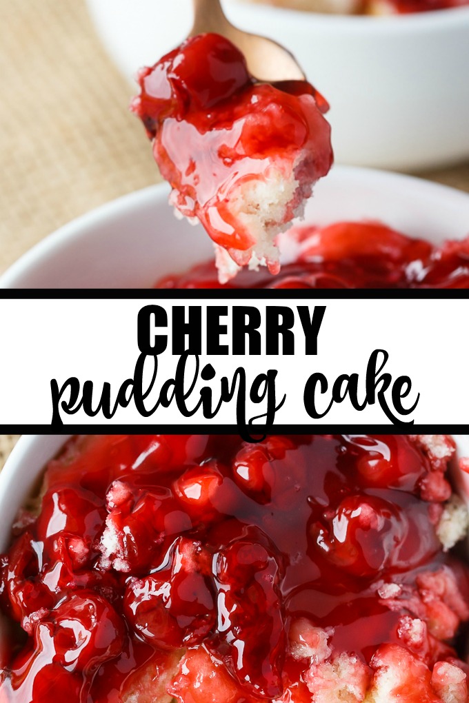 Cherry Pudding Cake - Simply Stacie