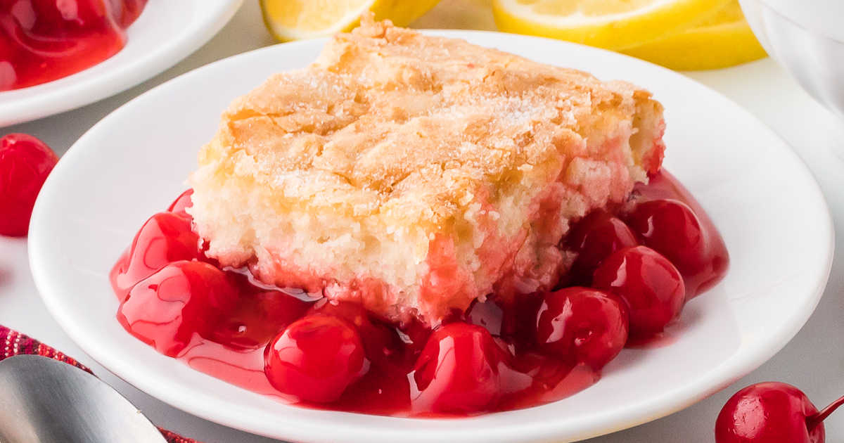 Old-Fashioned Cherry Pudding Cake Recipe - Simply Stacie