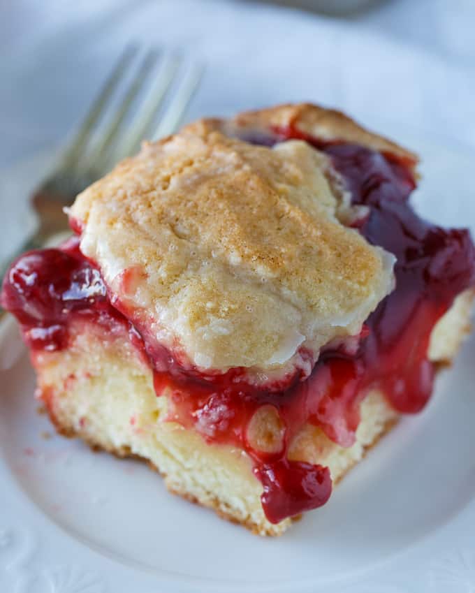 Cherry Cake Recipe {Easy Vintage Dessert} - Simply Stacie