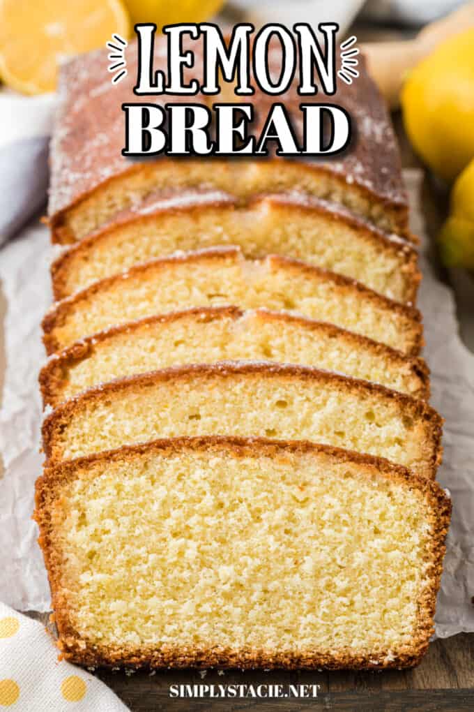 Easy Lemon Bread with Glaze Recipe - Simply Stacie