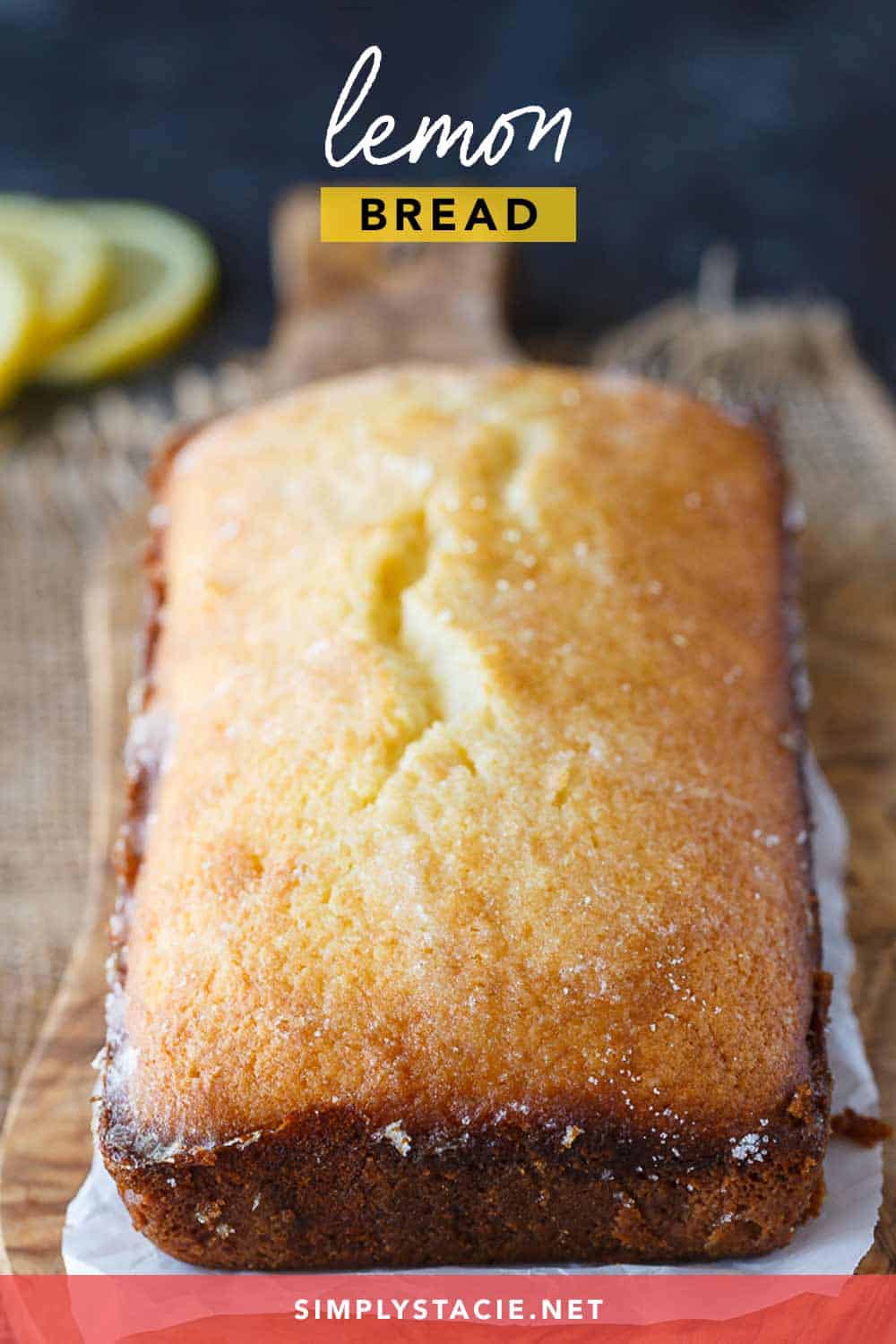 Easy Lemon Bread with Glaze Recipe - Simply Stacie
