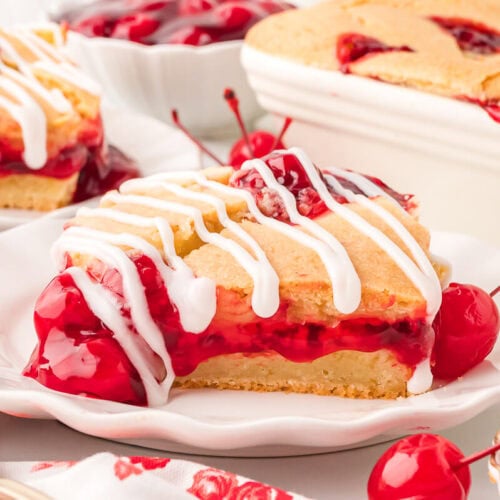 Cherry Cake Recipe {Easy Vintage Dessert} - Simply Stacie