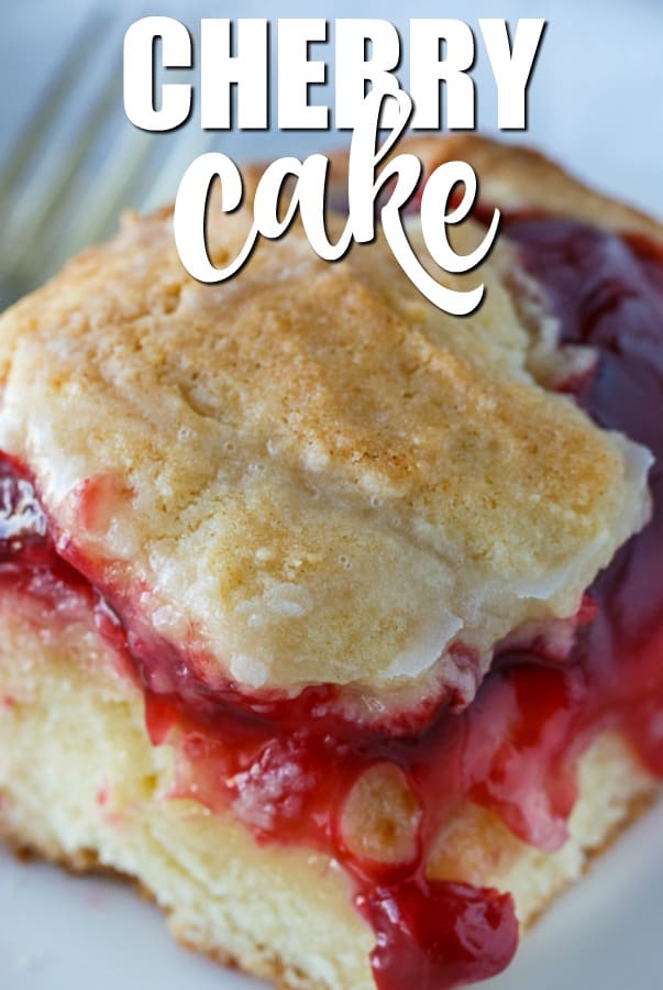 Cherry Cake Recipe {Easy Vintage Dessert} - Simply Stacie
