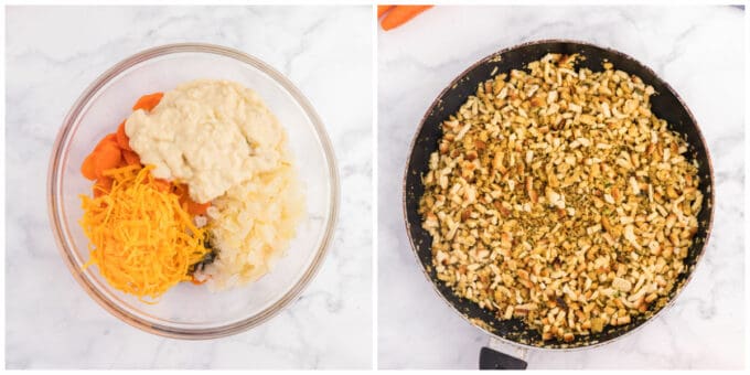 Carrot Casserole Recipe {with Boxed Stuffing} - Simply Stacie