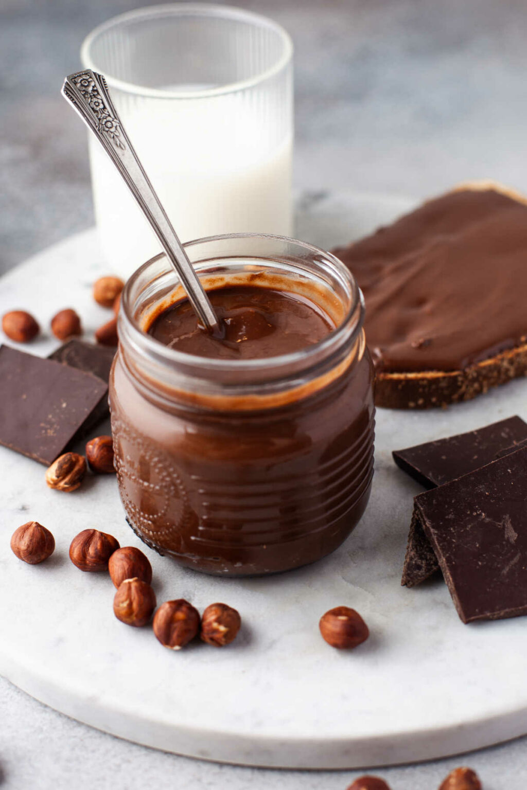 Easy Homemade Nutella - Simply Stacie