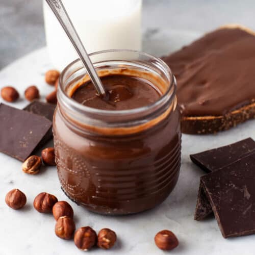 Easy Homemade Nutella - Simply Stacie