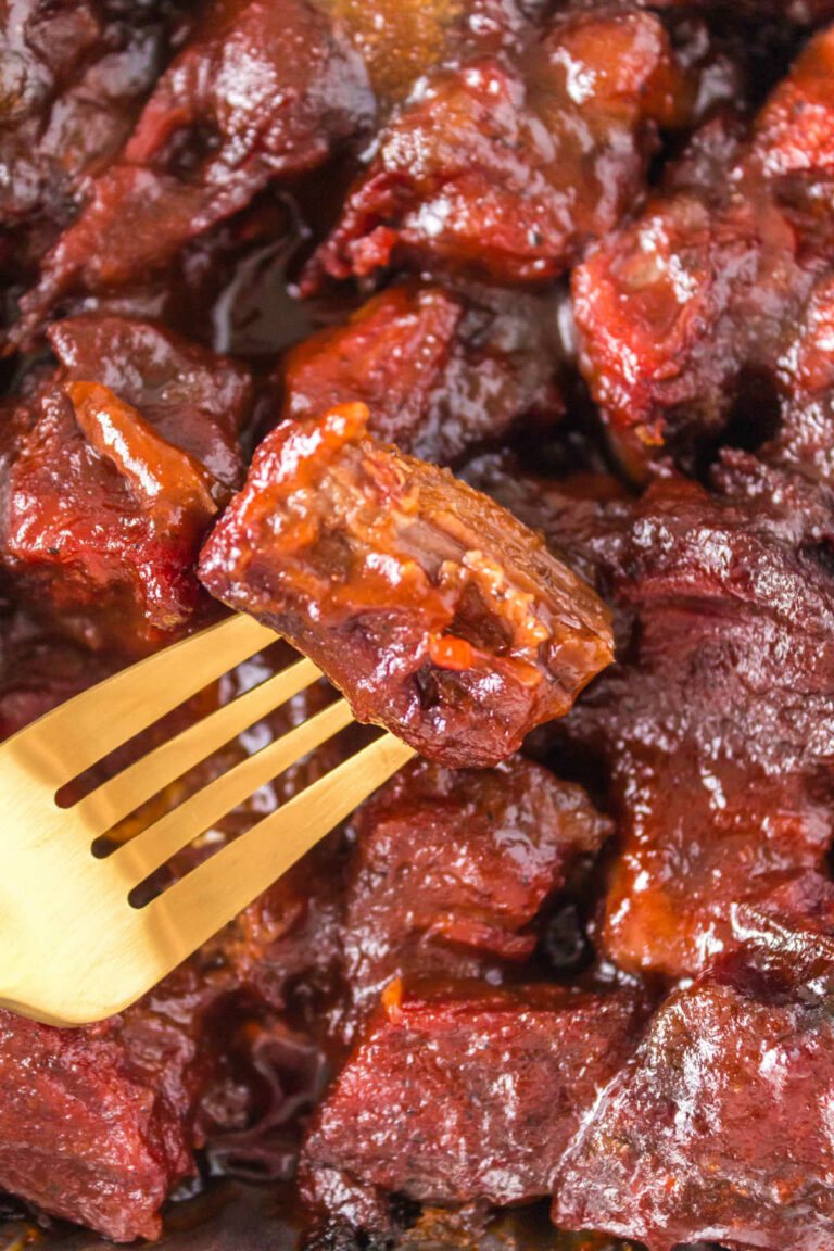 Poor Man's Burnt Ends {Super Tender} - Simply Stacie