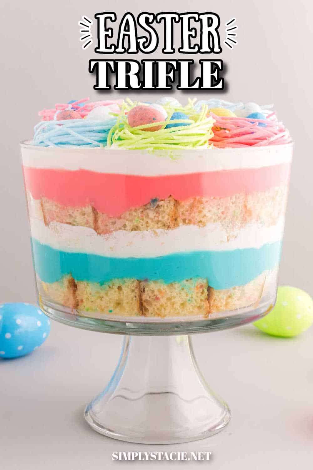 The Best Easter Trifle Recipe - Simply Stacie