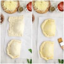 Easy Three Meat Calzone - Simply Stacie