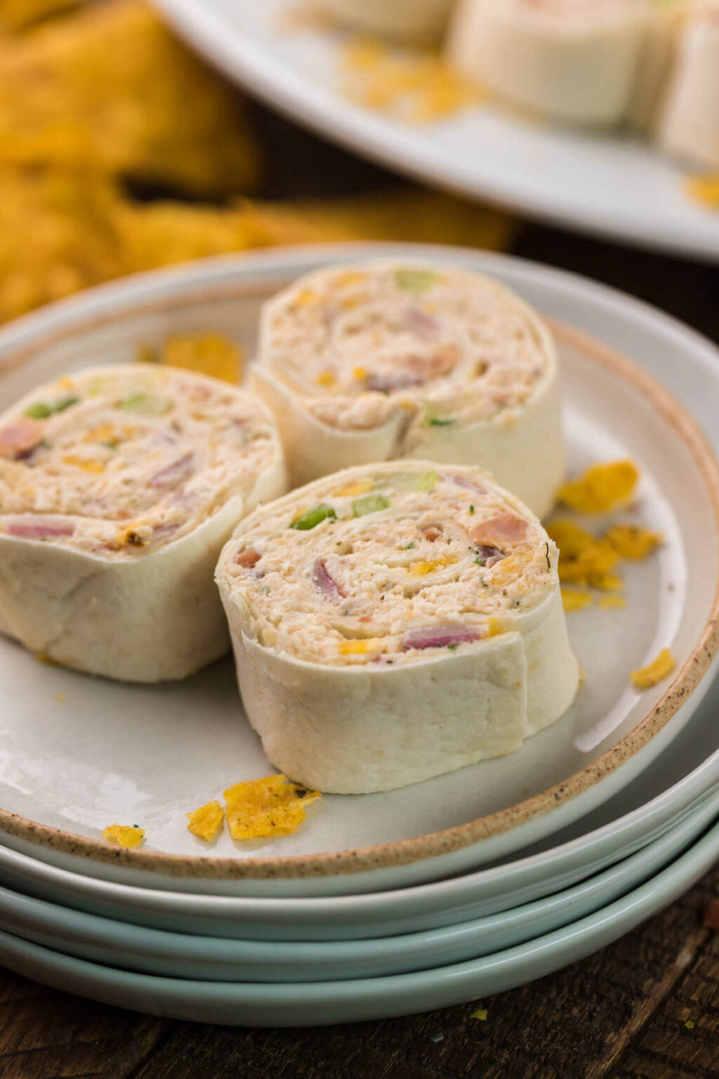 Easy Chicken Pinwheels Recipe - Simply Stacie