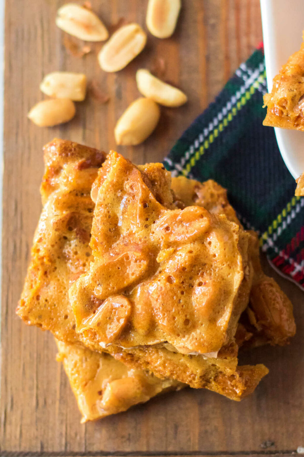 Microwave Peanut Brittle - Simply Stacie